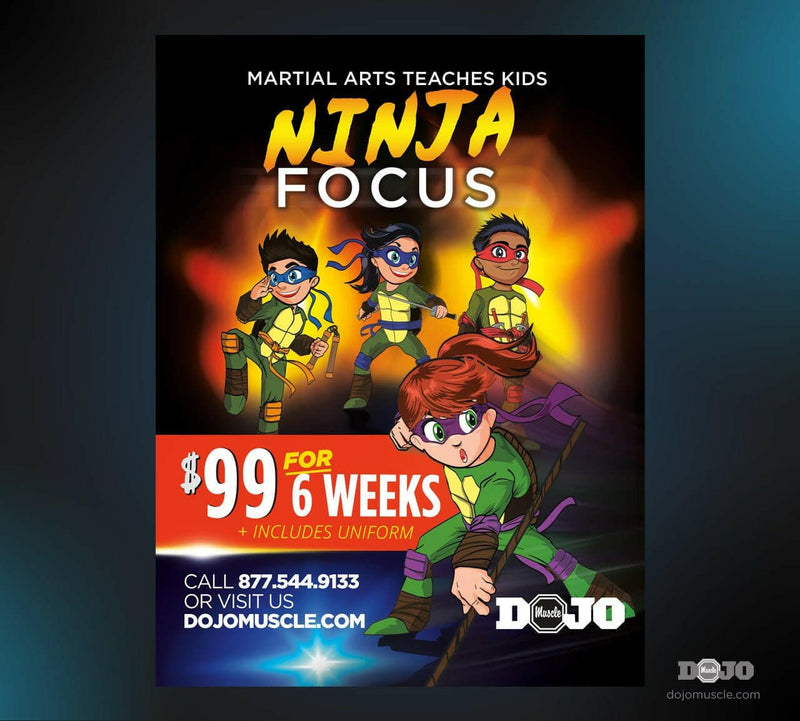 Back to School Martial Arts Print Marketing - The Best In Print and Video